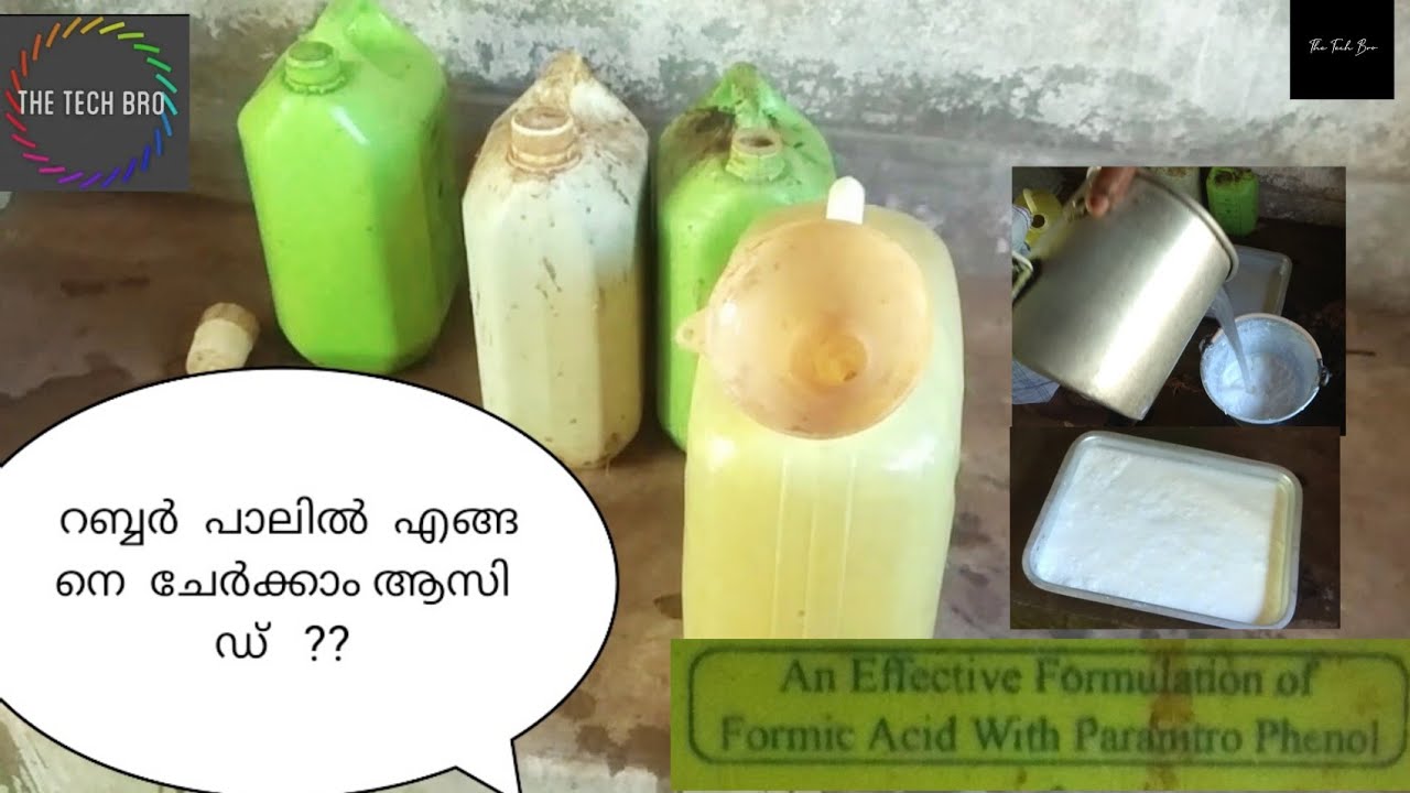 Acid Mixing for Rubber - Dilution of Formic for setting up the latex ...