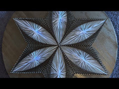 Flower of Life String Art - YouTube