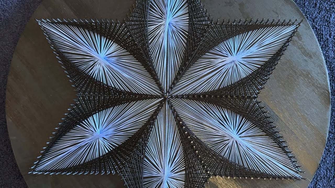 Flower of Life String Art - YouTube