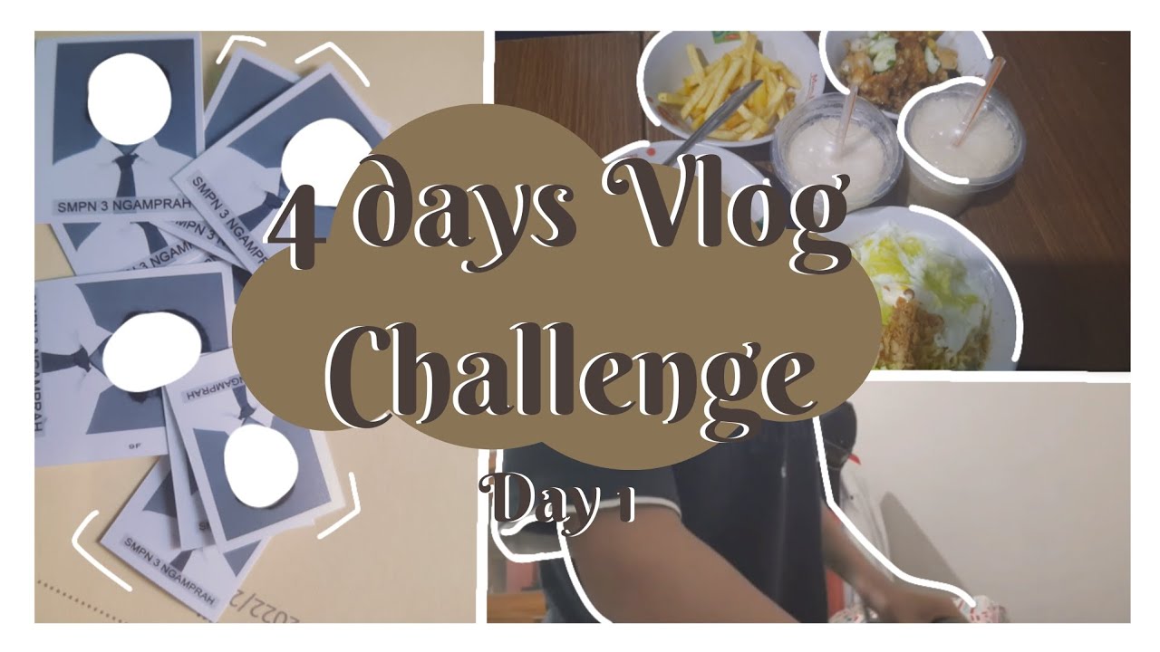 [4 Days Vlog Challenge: Day 1] Kegiatan di sekolah dan Buka bersama ...