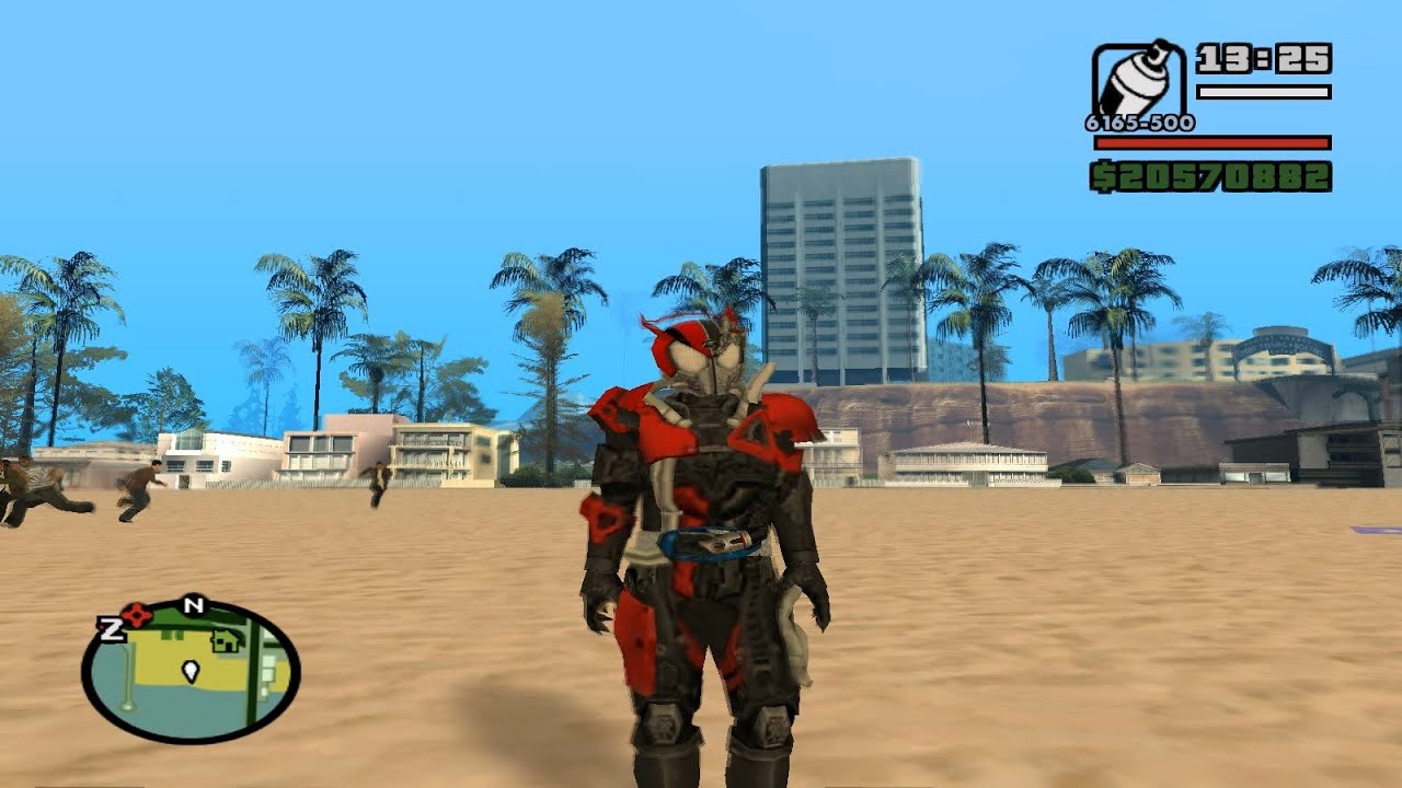 GTA SA Kamen Rider Drive type Next, Special, Chou Dead Heat gameplay ...