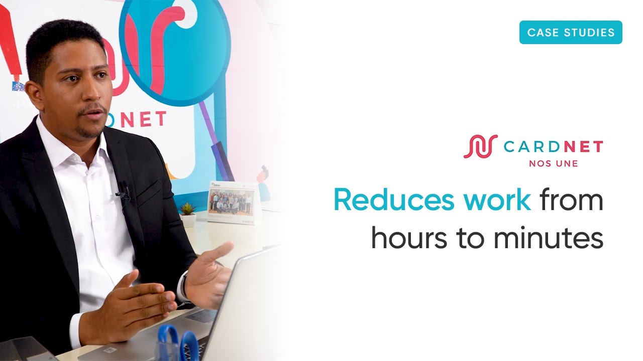 Success story | CardNET reduced work from hours to minutes with ...