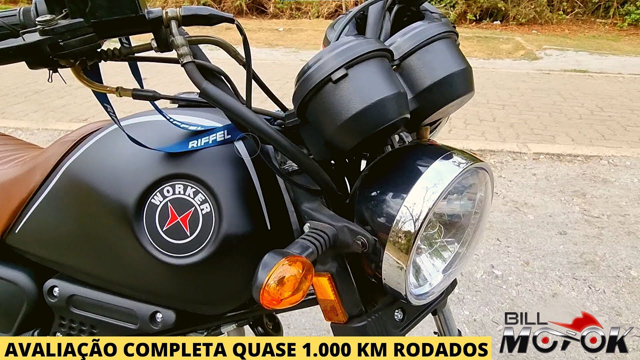 Worker 125 2022, avaliação completa e estado da moto antes do desafio ...