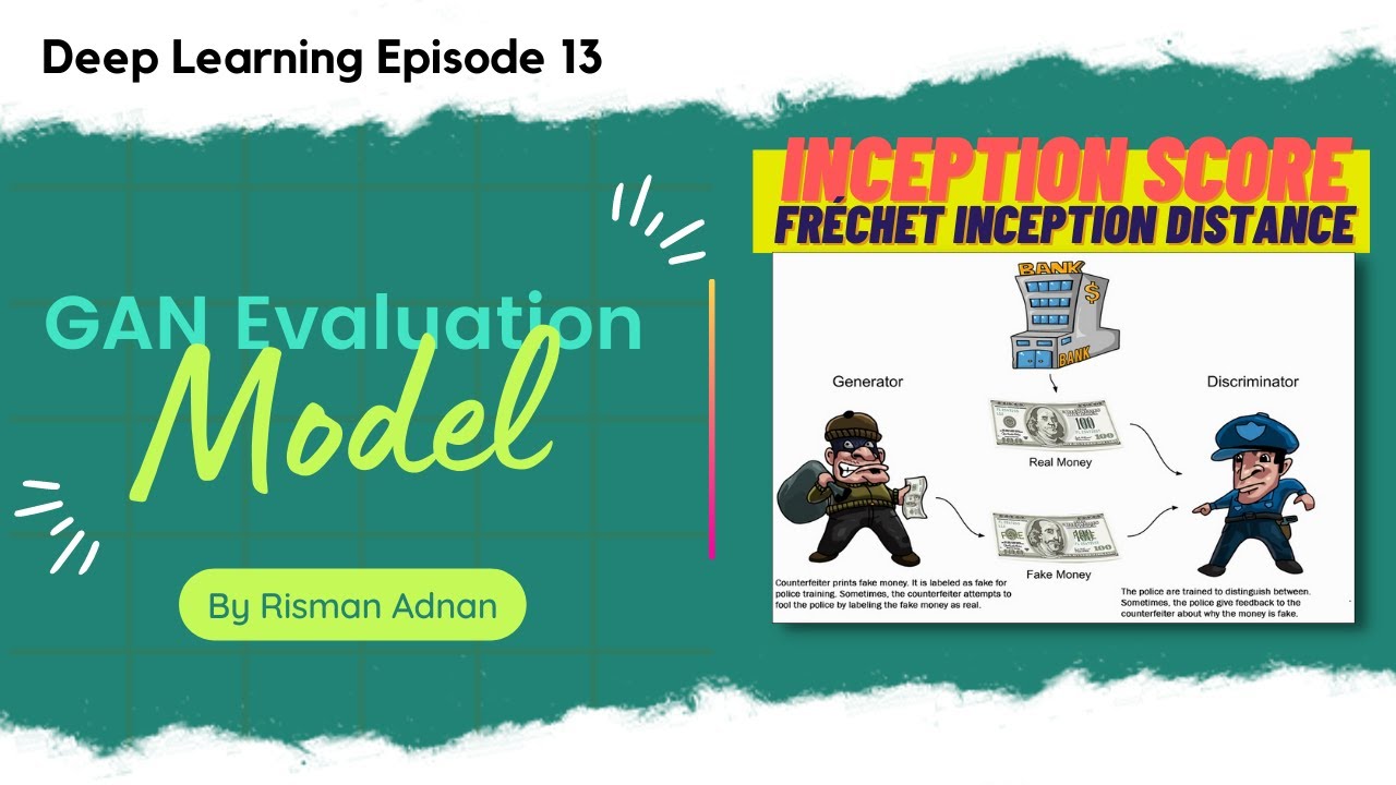 Deep Learning Ep. 13-GAN Evaluation Models by Risman Adnan, Ph.D - YouTube