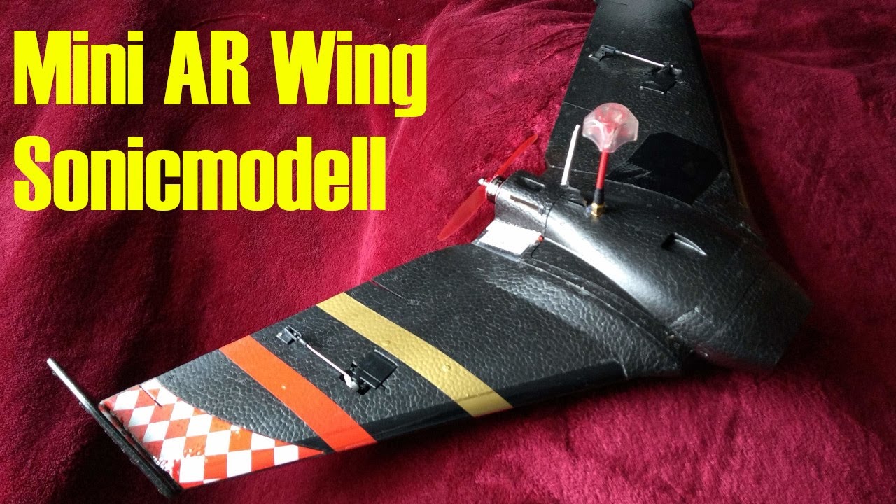 Test flight of my iNav Mini AR Wing - YouTube