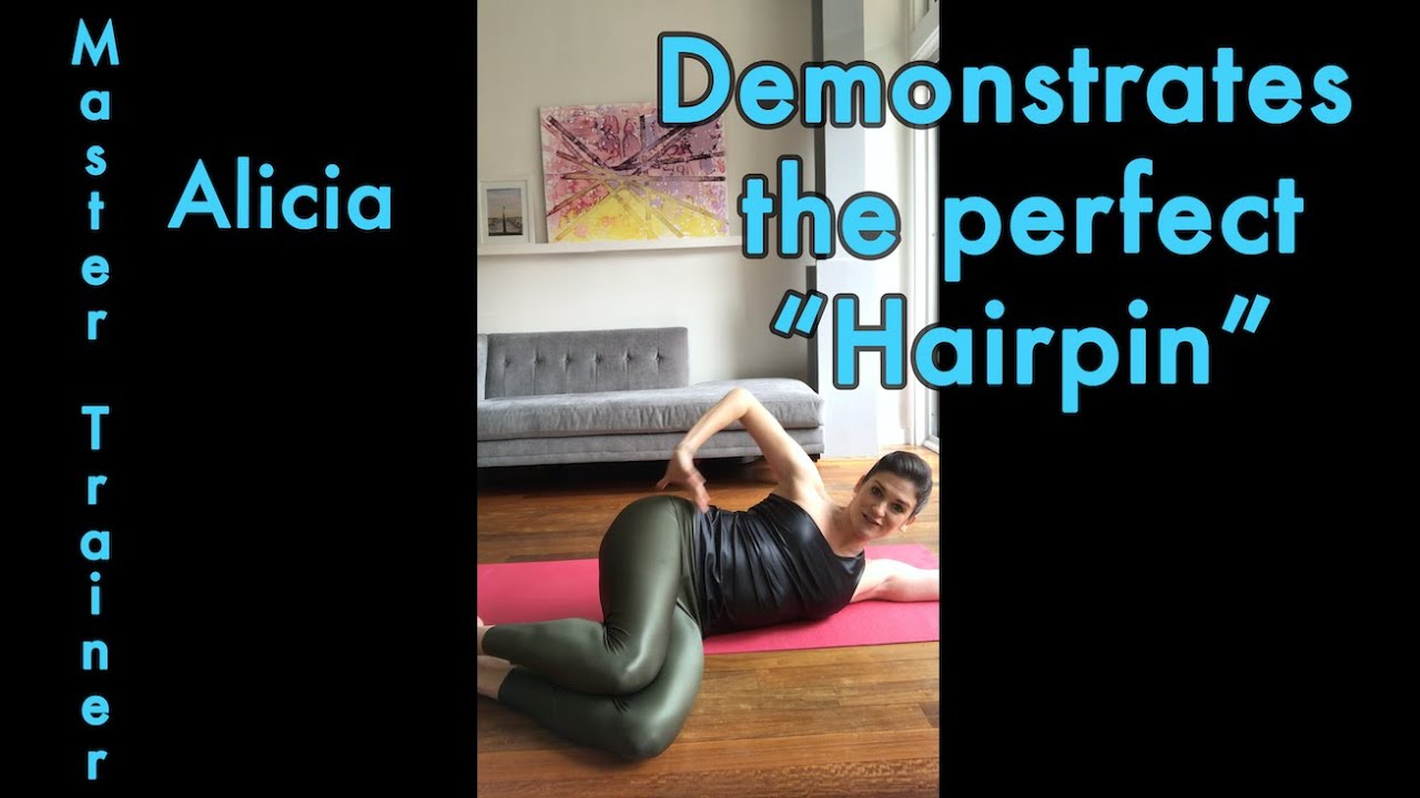 Achieving the Perfect “Hairpin” Form With Lead Trainer Alicia - YouTube
