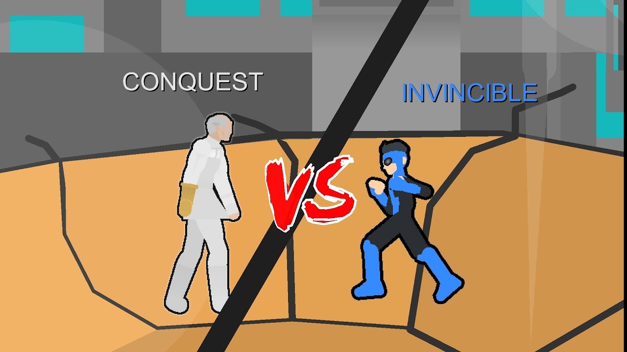 Invincible🤍 VS Conquest💙 - Sticknodes - YouTube