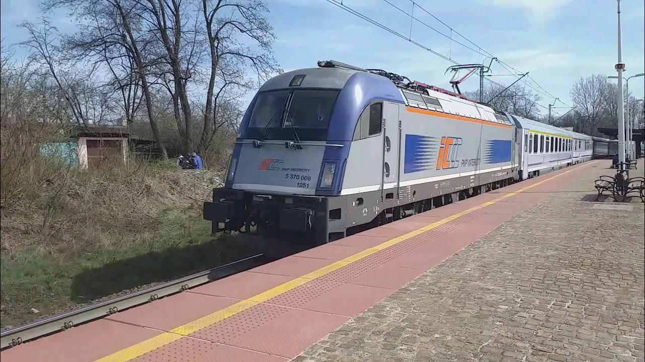 Pociąg osobowy | IC Wawel (EU44-006 "Husarz") PKP InterCity - YouTube
