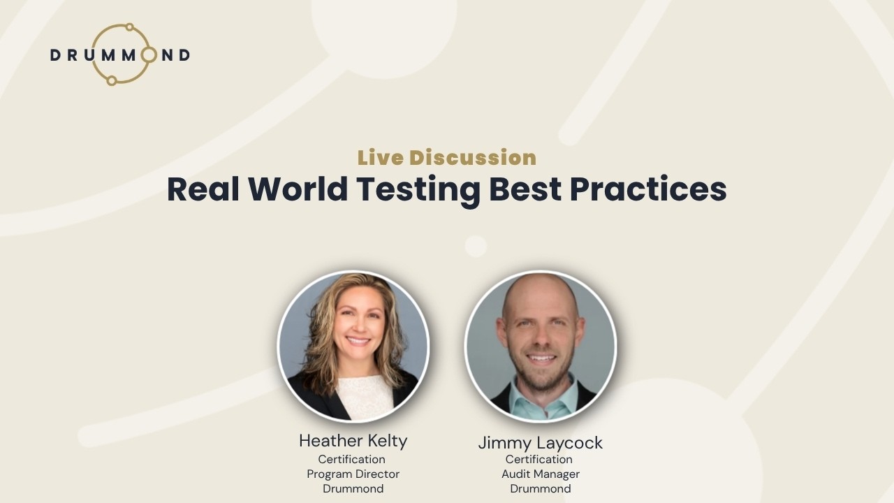 Real World Testing LinkedIn LIVE 882023 - YouTube