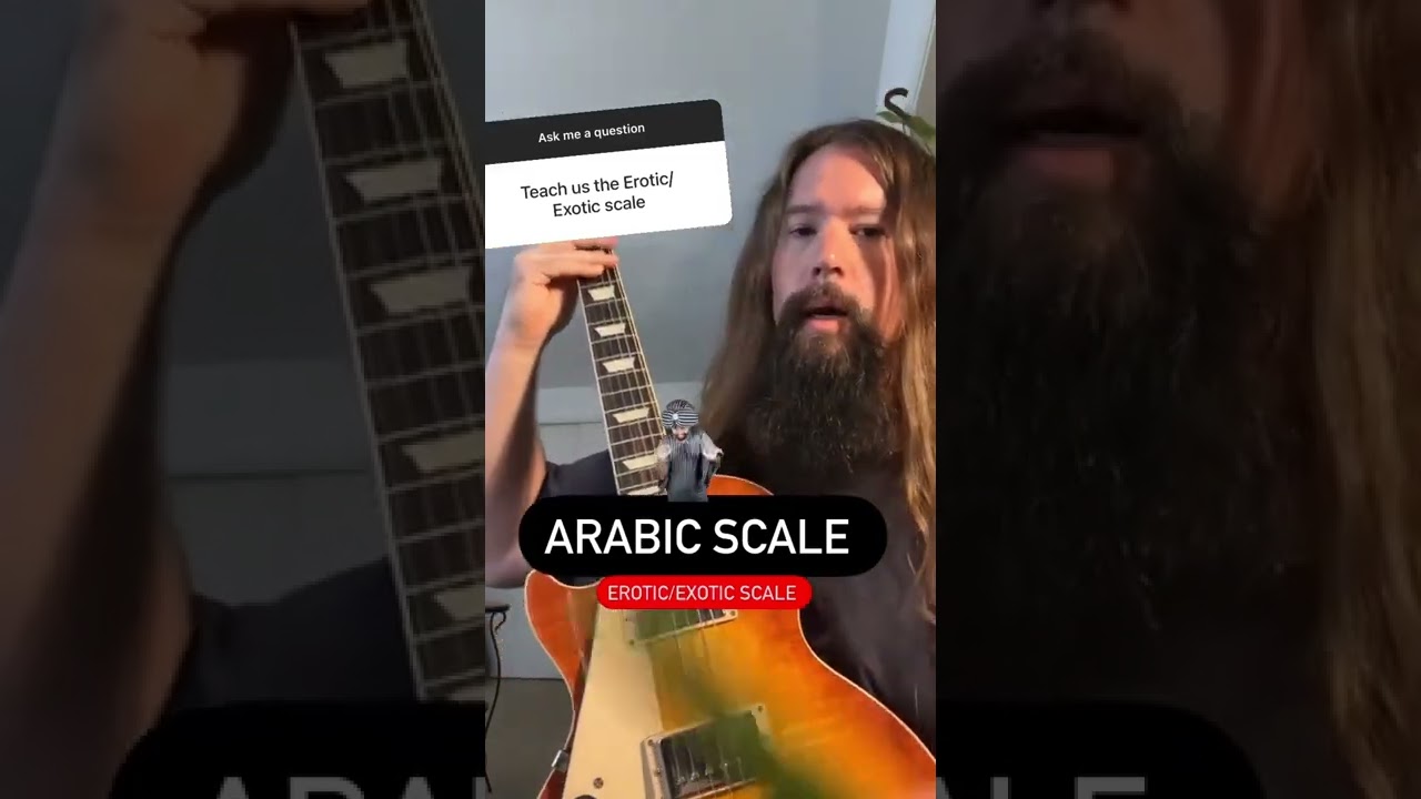 Most EXOTIC guitar scale | Arabic Scale - YouTube