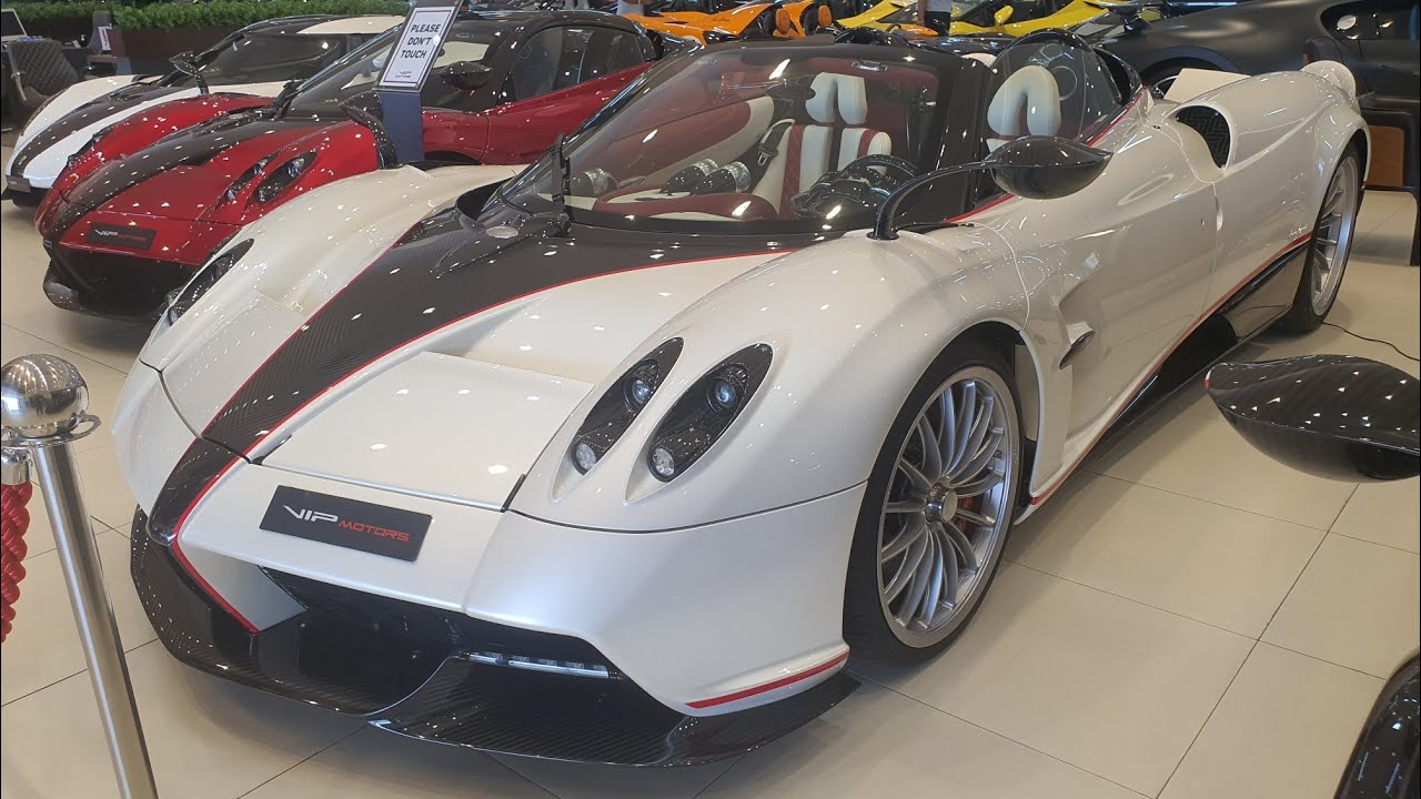 Pagani Huayra White Interior