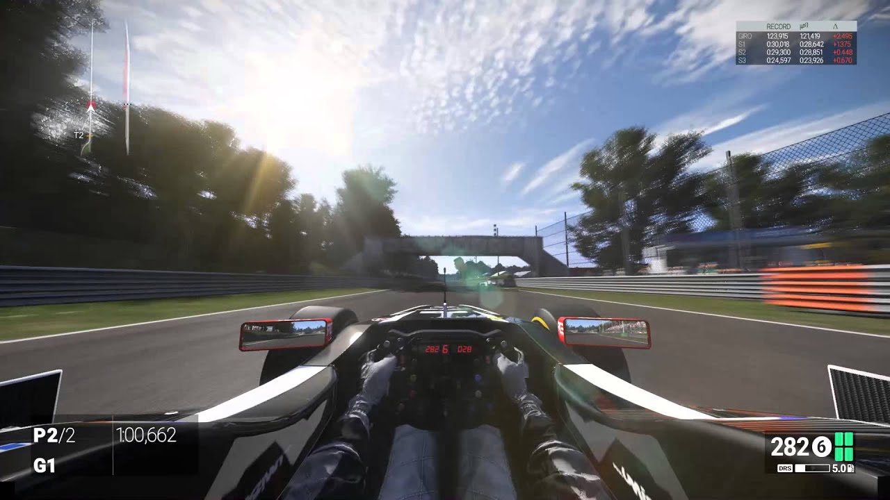 Project cars formula a 4 tempo record mondiale monza 1.22.155 - YouTube