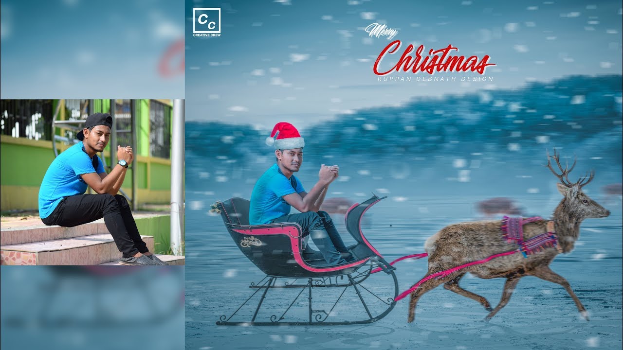 Christmas Photoshop Manipulation || Top Photoshop Tutorial 2017 ...