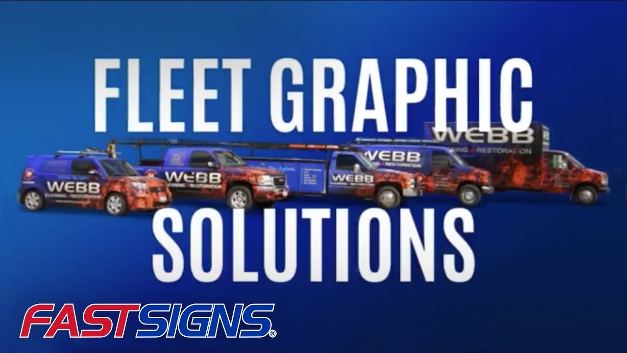 Fleet Vehicles Graphic Solutions from FASTSIGNS® - YouTube
