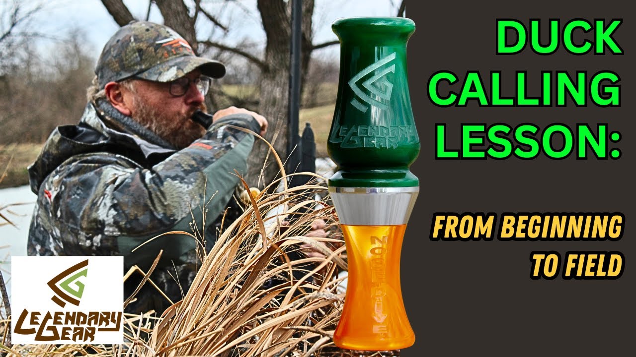 DUCK CALLING LESSON: From Beginner To Field with GEORGE LYNCH of ...