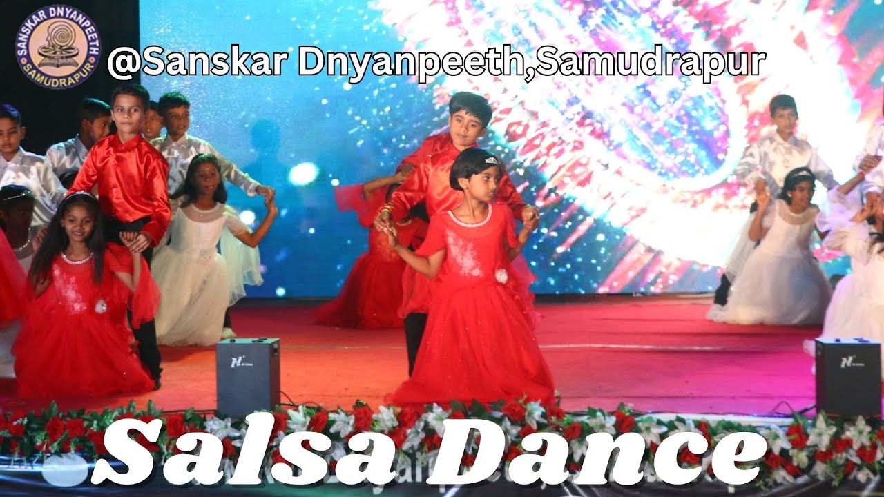 Salsa Dance | Sanskar Utsav 2023 | Sanskar Dnyanpeeth Samudrapur - YouTube