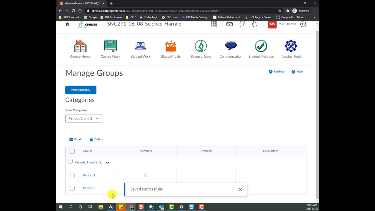 D2L - Groups - editing student groupings - YouTube