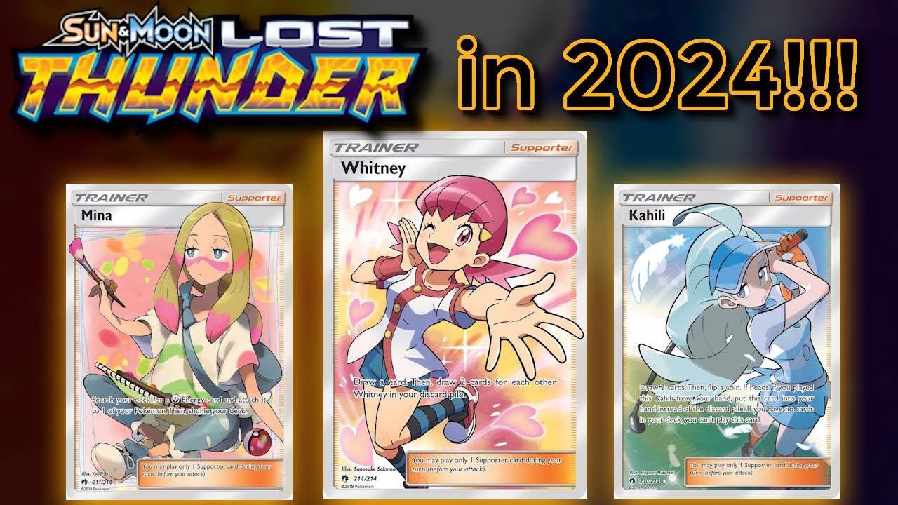 LOST THUNDER PULLS FINALLY!!! | Lost Thunder Build and Battle Display ...