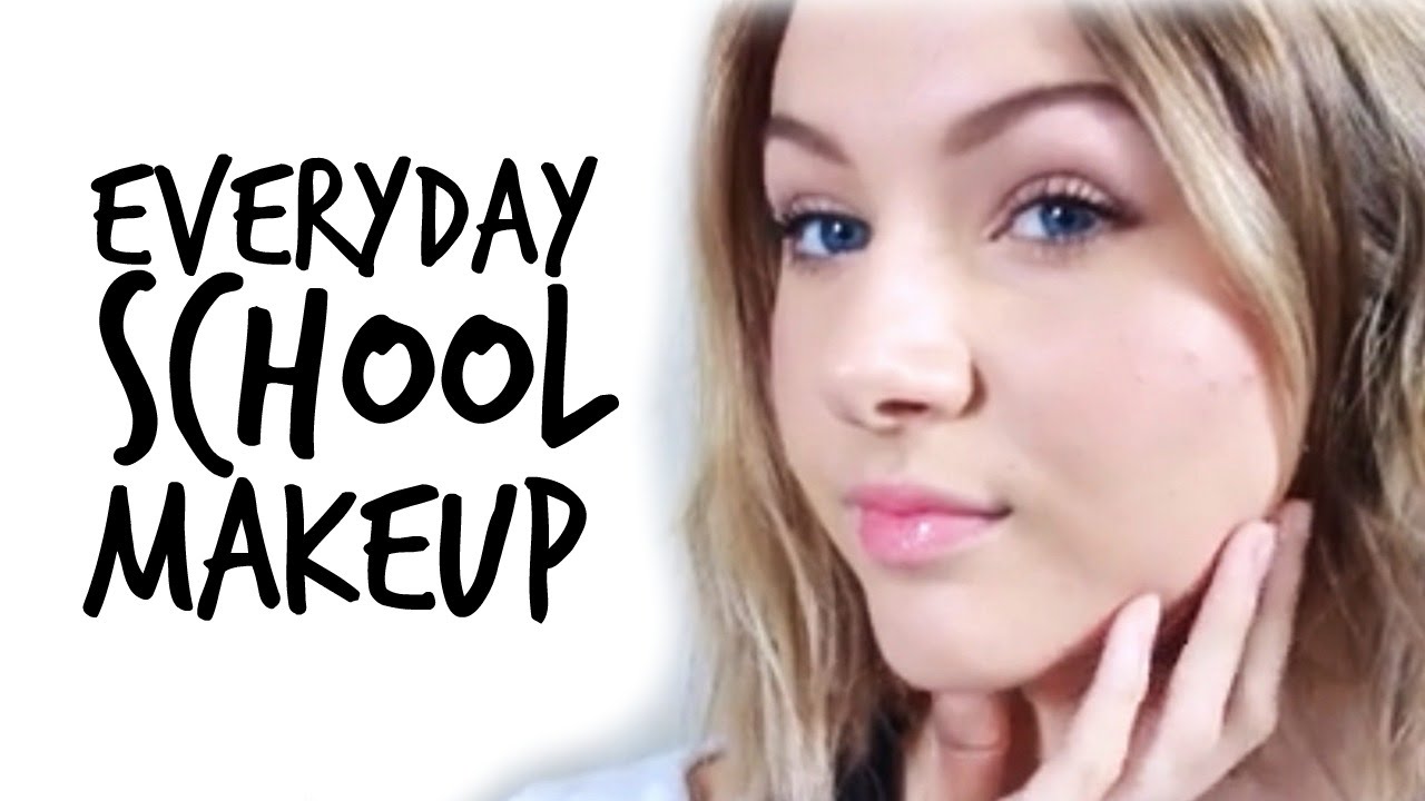 Everyday Makeup Routine For School (College Edition) - YouTube