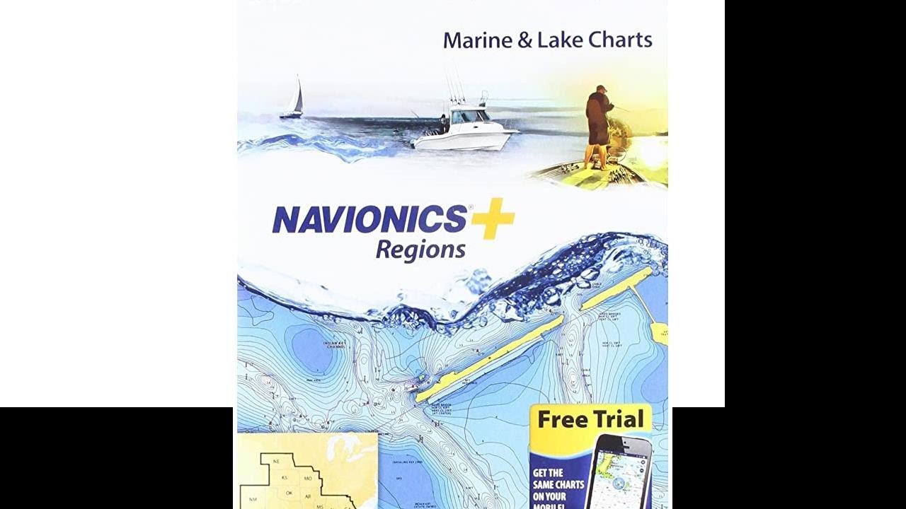 Navionics Plus Regions South Marine and Lake Charts on SD/MSD - YouTube