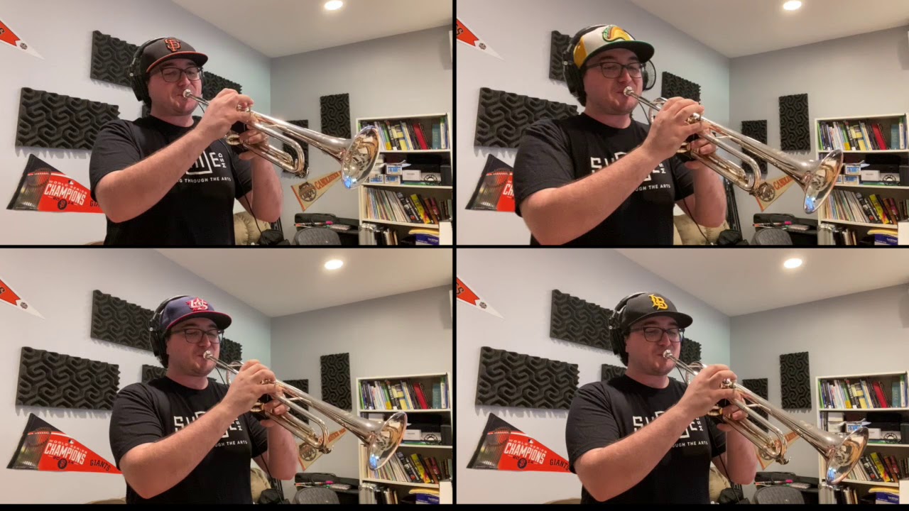 "Corner Pocket" Trumpet Multitrack - YouTube
