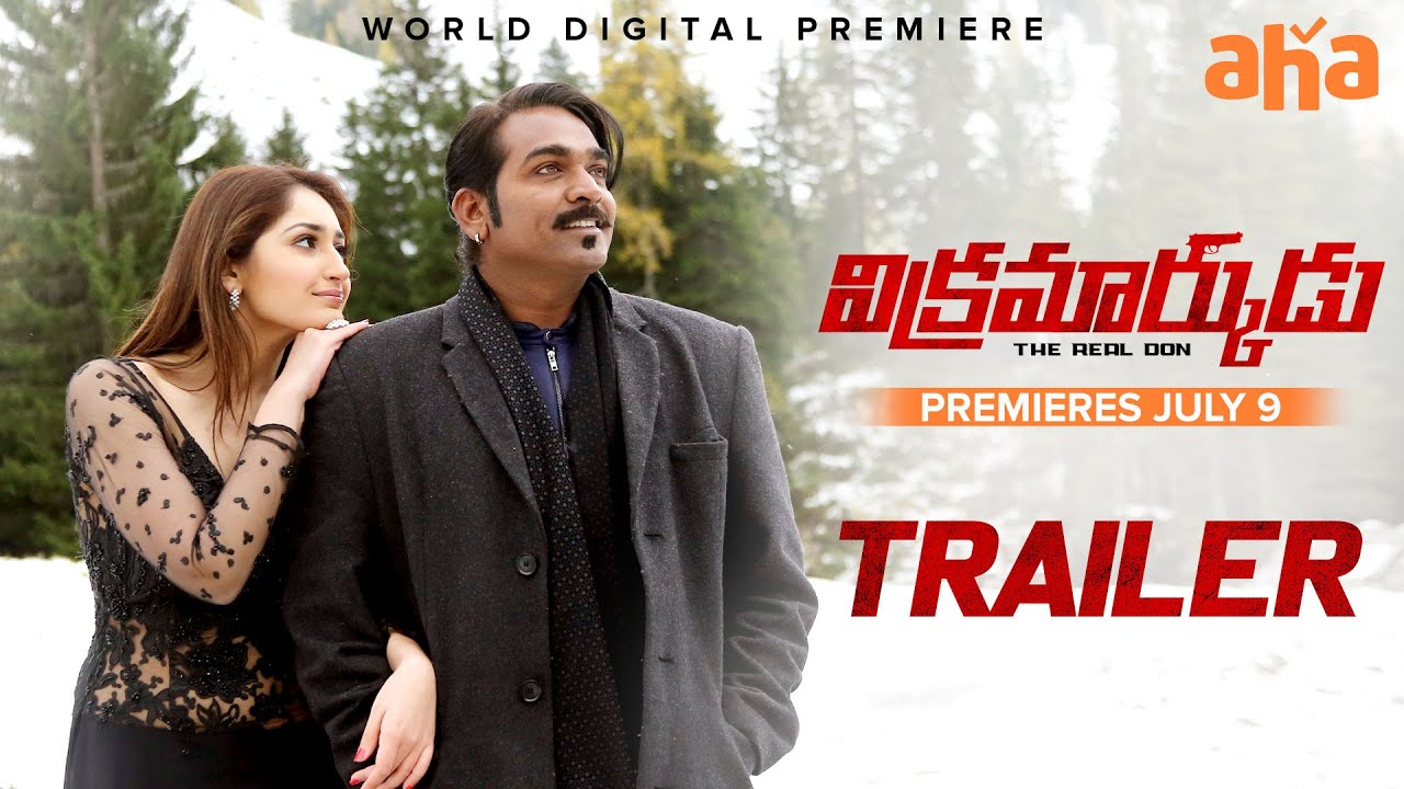 Vikramarkudu Trailer (Junga) Vijay Sethupathi, Sayyeshaa Saigal ...
