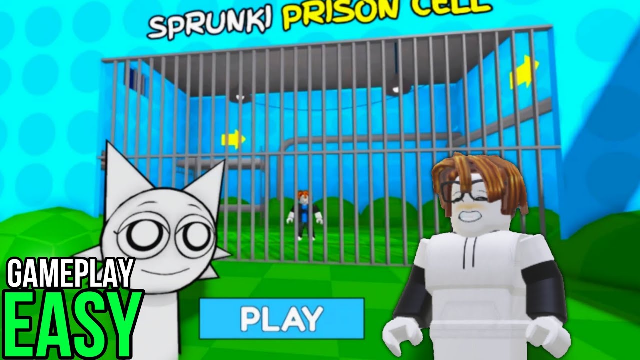 SPRUNKI'S PRISON RUN! (Obby) | GAMEPLAY | ROBLOX | ELAX - YouTube