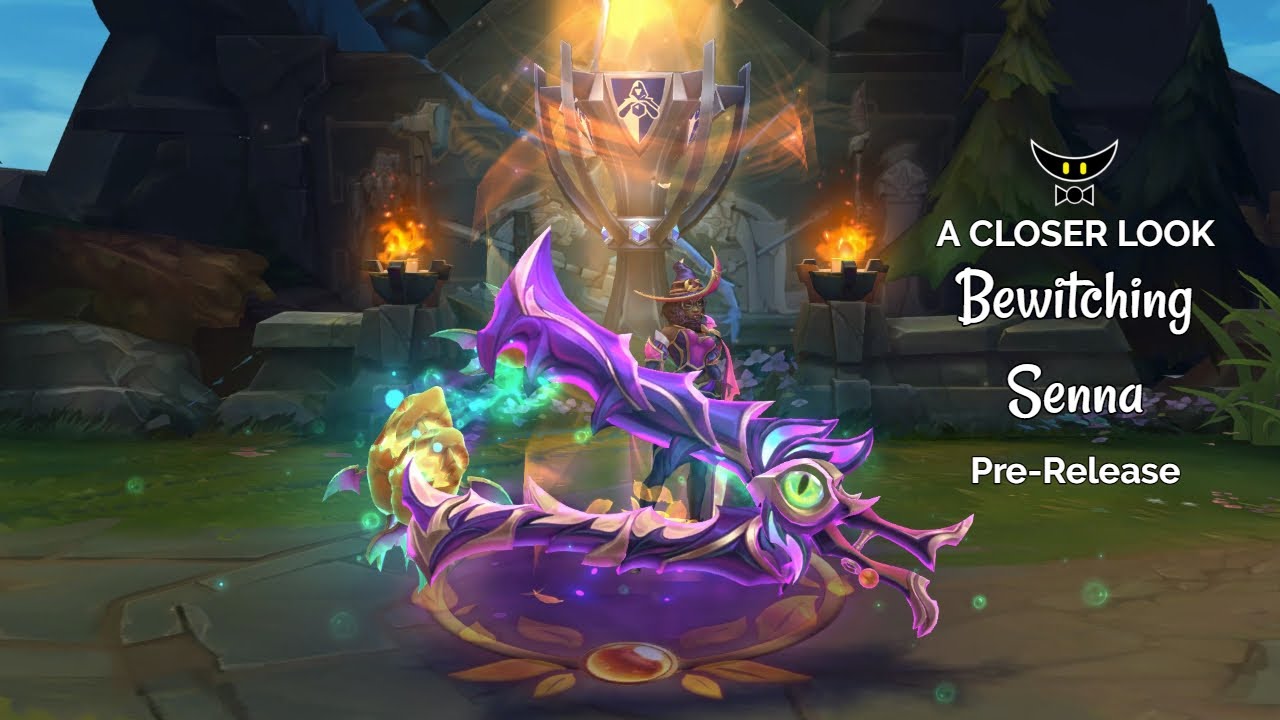 Bewitching Senna Epic Skin (Pre-Release) - YouTube