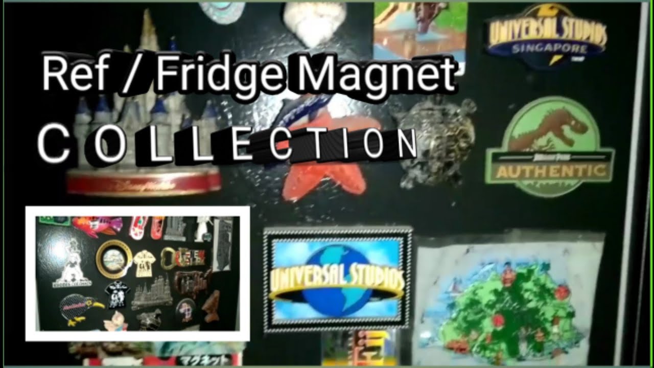 083 REF / FRIDGE MAGNET COLLECTION #collections - YouTube