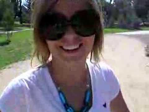 kissing camera