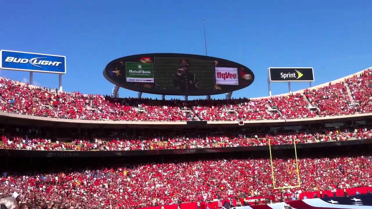 Kansas City Chiefs 9/11 Memorial Ceremony - YouTube