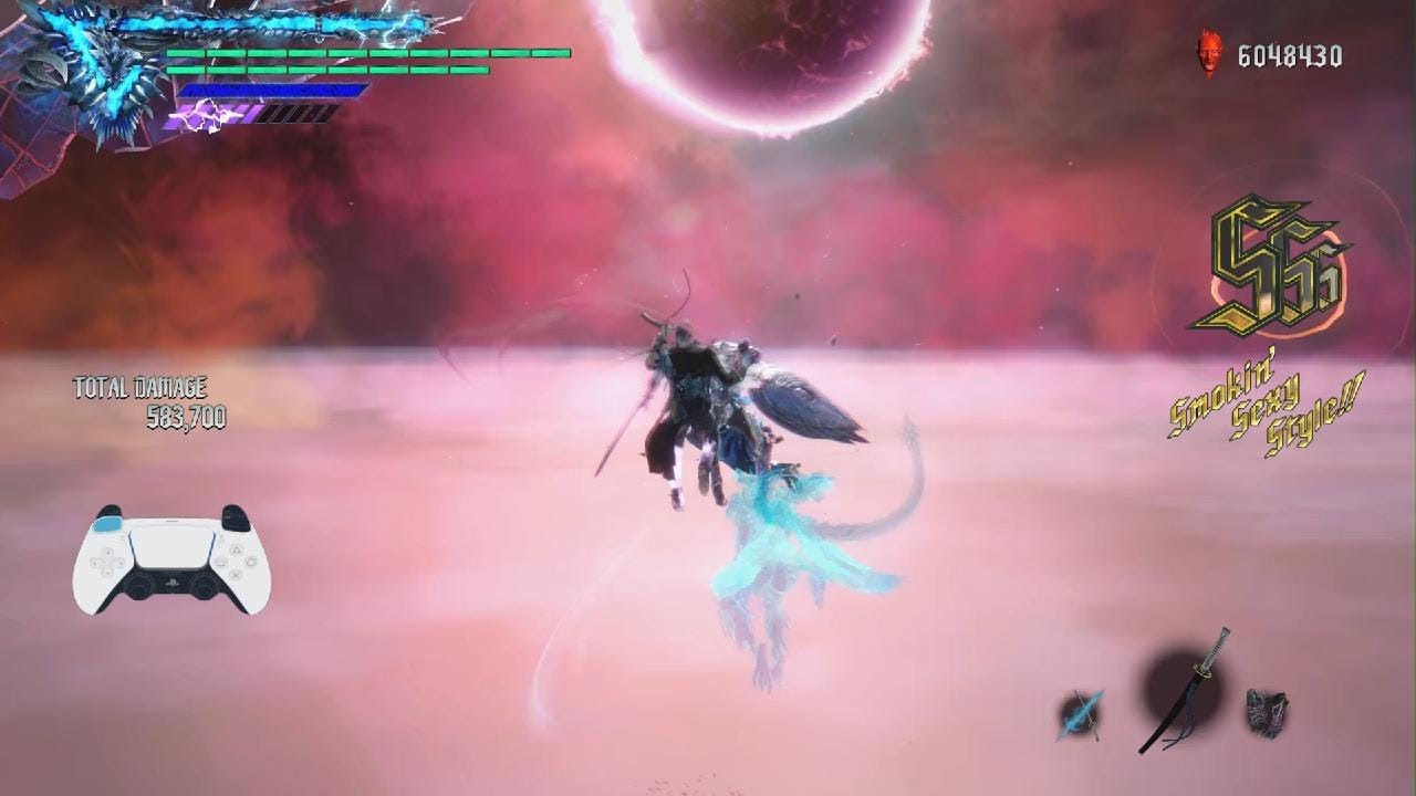 DMC 5 Vergil doppelganger combos - YouTube