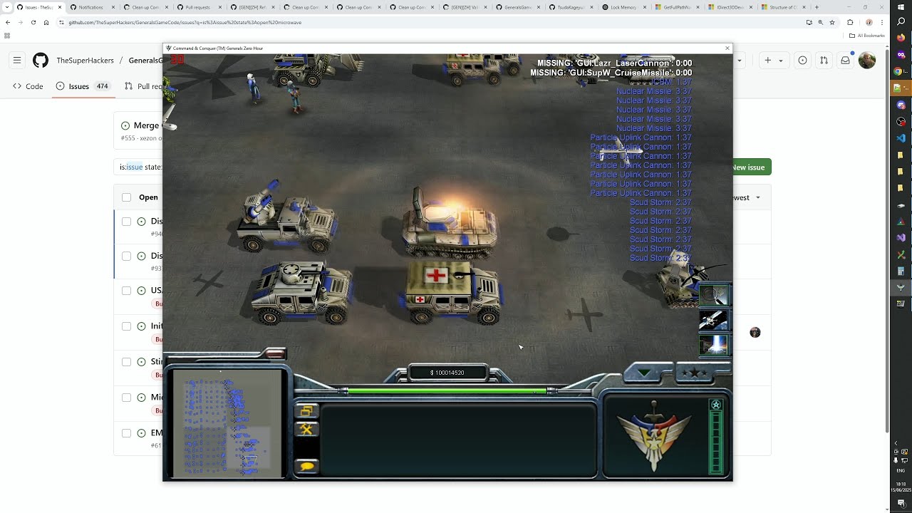 Let's fix Generals Zero Hour 0711 - Fix Microwave Heat Haze effect bugs - YouTube
