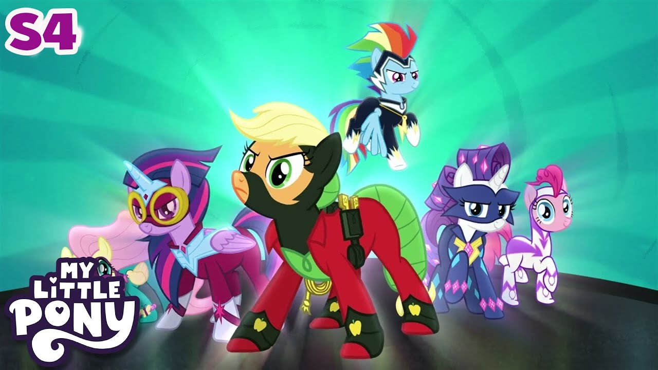 My Little Pony | Power Ponies | Friendship Is Magic Season 4 - YouTube