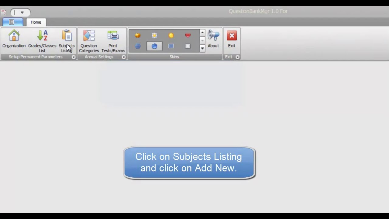 How to add subject - YouTube