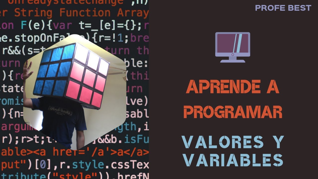 Aprendiendo a programar tema: valores y variables - YouTube