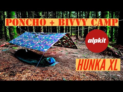 Brecon Beacons #bivvybagcamp : Alpkit Hunka XL - YouTube