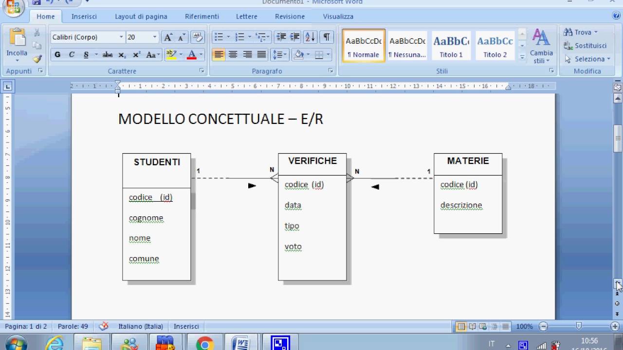 MODELLO LOGICO 1 - YouTube