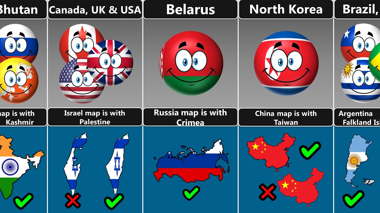 The Real Map of My Friend [Countryballs] - YouTube