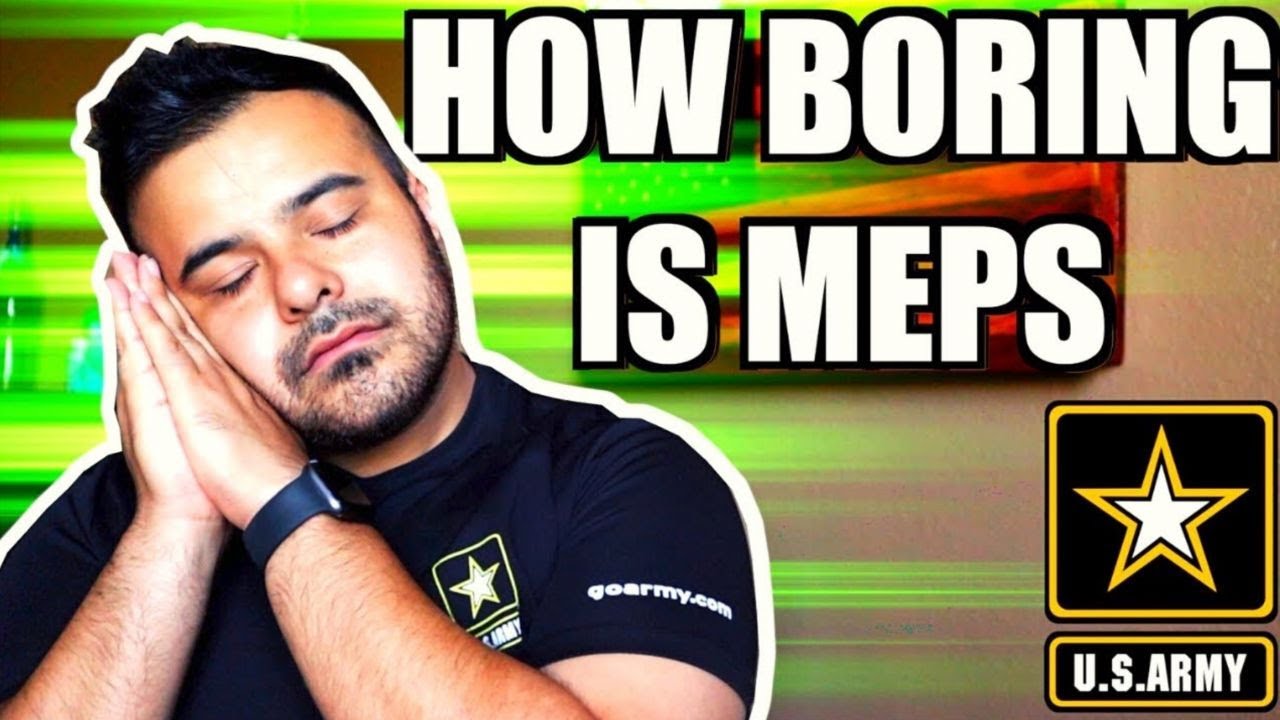HOW BORING IS MEPS?!? (HOW TO PASS) | JOINING THE ARMY (2021) - YouTube
