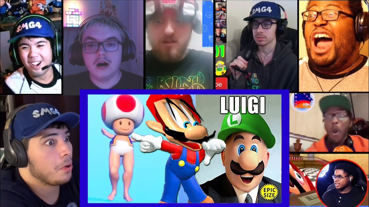 Mario Reacts To Nintendo Memes 3 Reaction Mashup - YouTube