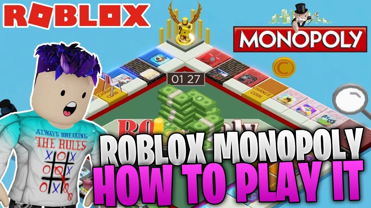 Roblox monopoly is a REAL GAME!! HOW TO PLAY IT - YouTube