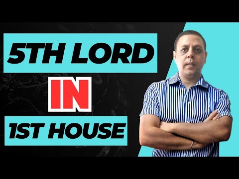 5th lord in 1st house | fifth lord in first house - YouTube