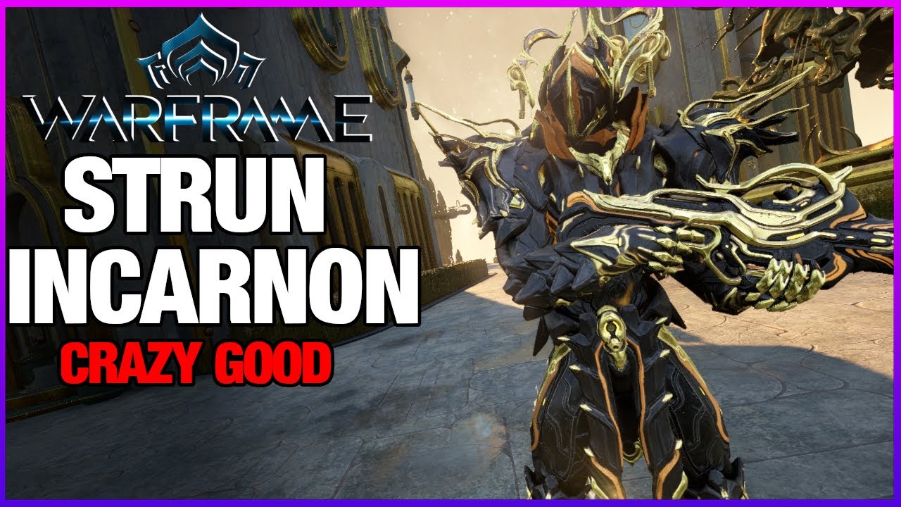 GOD TIER WEAPON | Strun Incarnon | Gameplay, Evolutions & Builds - YouTube