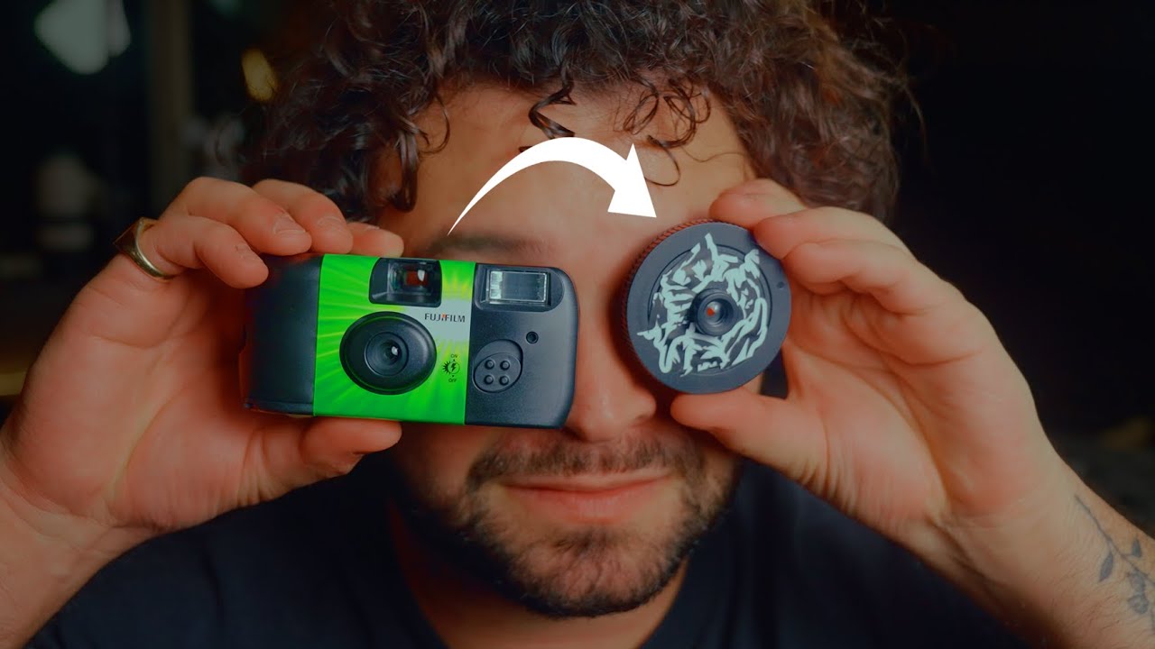 $20 DIY lens on a $6000 camera! - YouTube