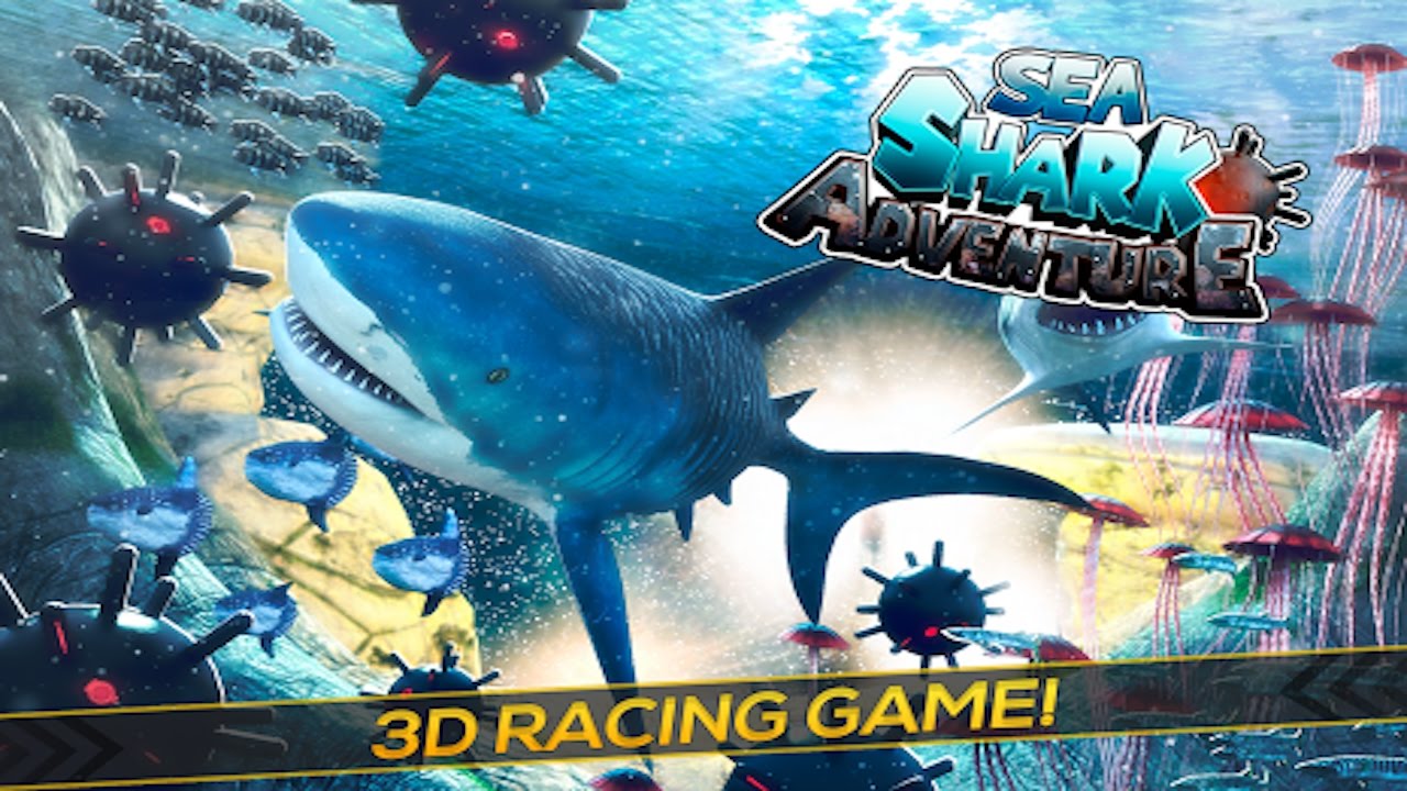 🦈🐚🦐👍Sea Shark Adventure Game Free - By Cheese Hole Games Adventure ...