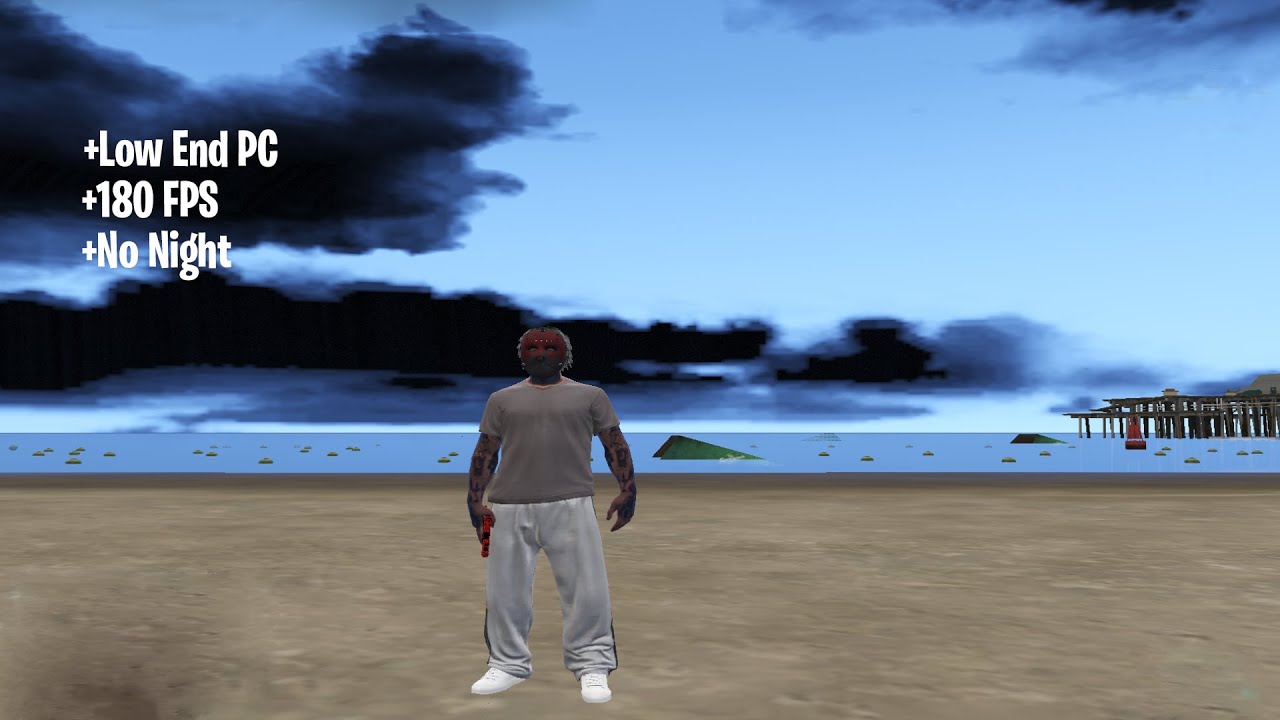 FiveM - High FPS Graphic Pack +180FPS (No Night, Low End PC, Better FPS ...