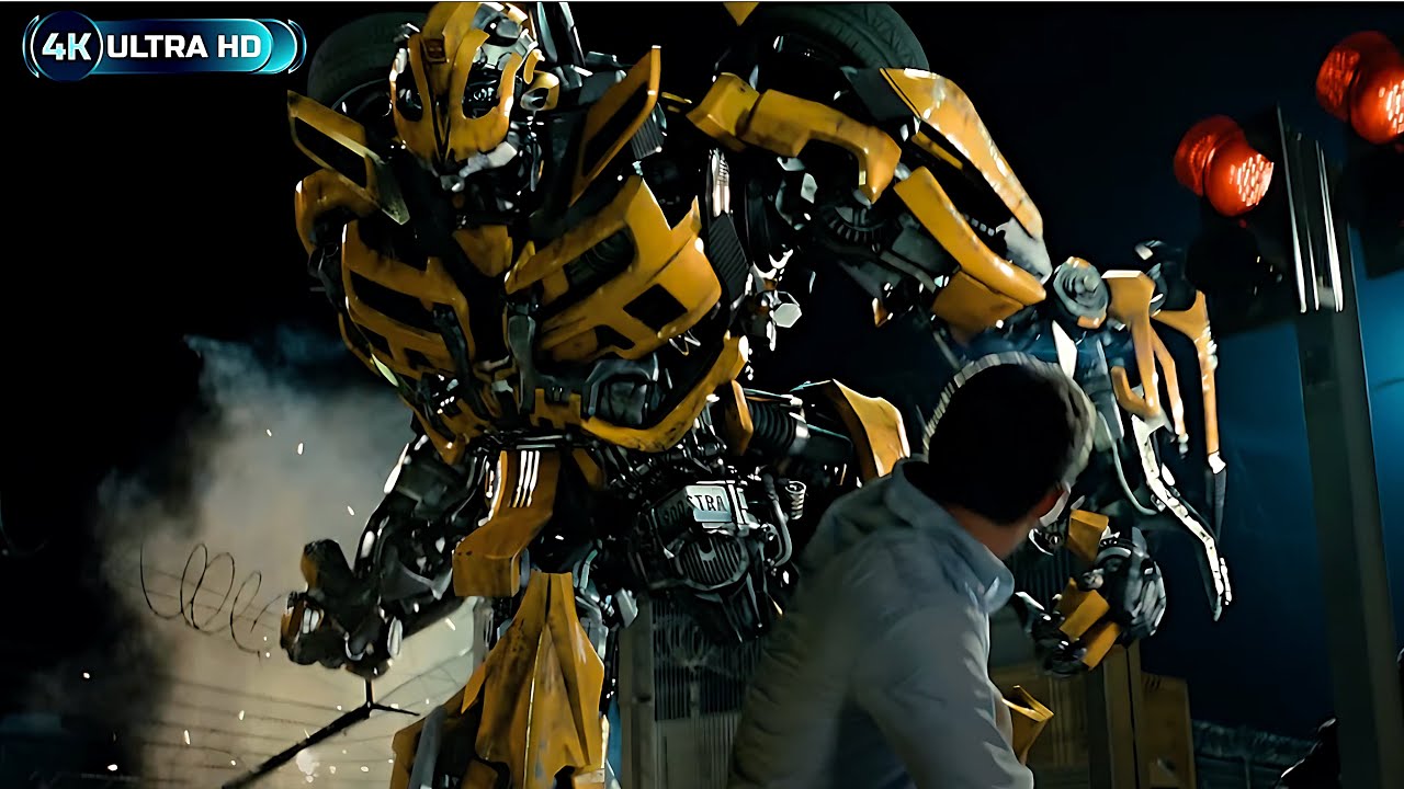 Bumblebee Entrance Scene | Transformers 3 | Dark Of The Moon - YouTube
