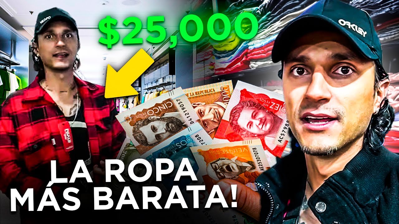 LA ROPA MAS BARATA DE COLOMBIA | San victorino - YouTube