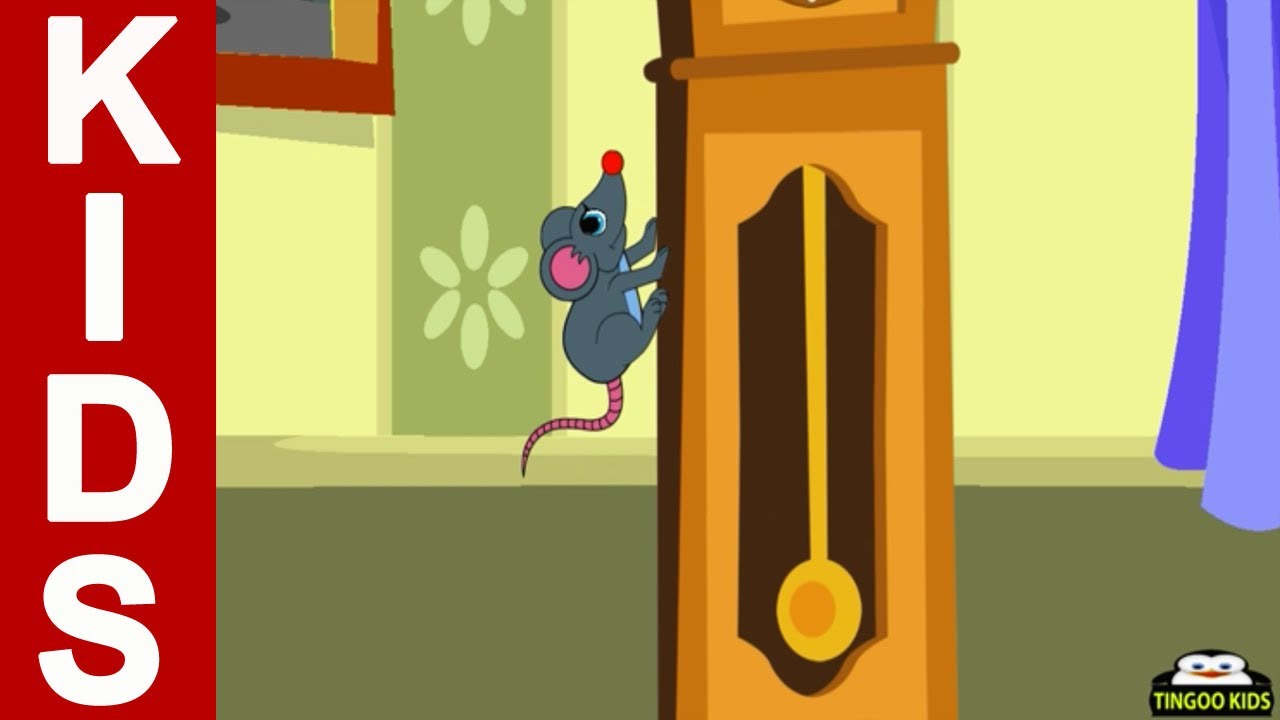 Nursery Rhymes - Hickory Dickory Dock - Kids Songs With Lyrics From ...